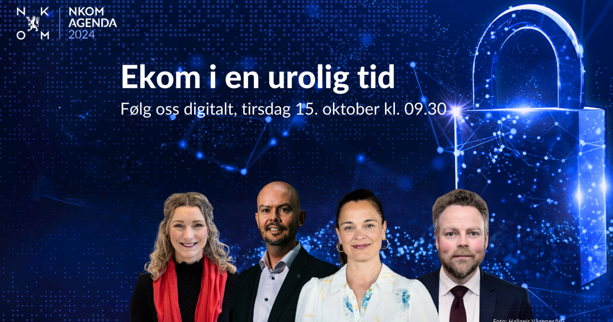 Få med deg Nkom Agenda digitalt - Nkom