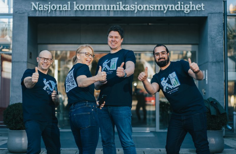 Nkom lanserer ny versjon av Nettfart-appen - Nkom