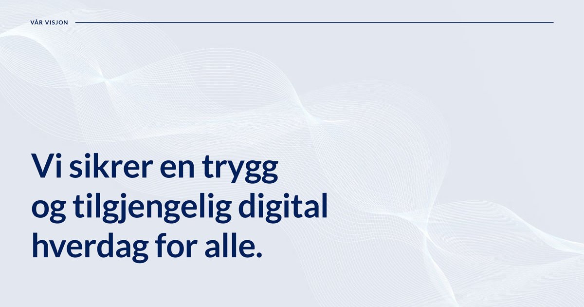 Visjon, verdier og satsingsområder - Nkom